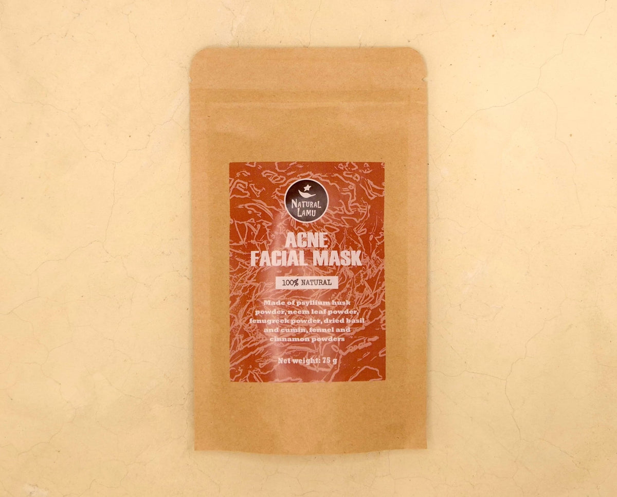 Acne Facial Mask — Natural Lamu