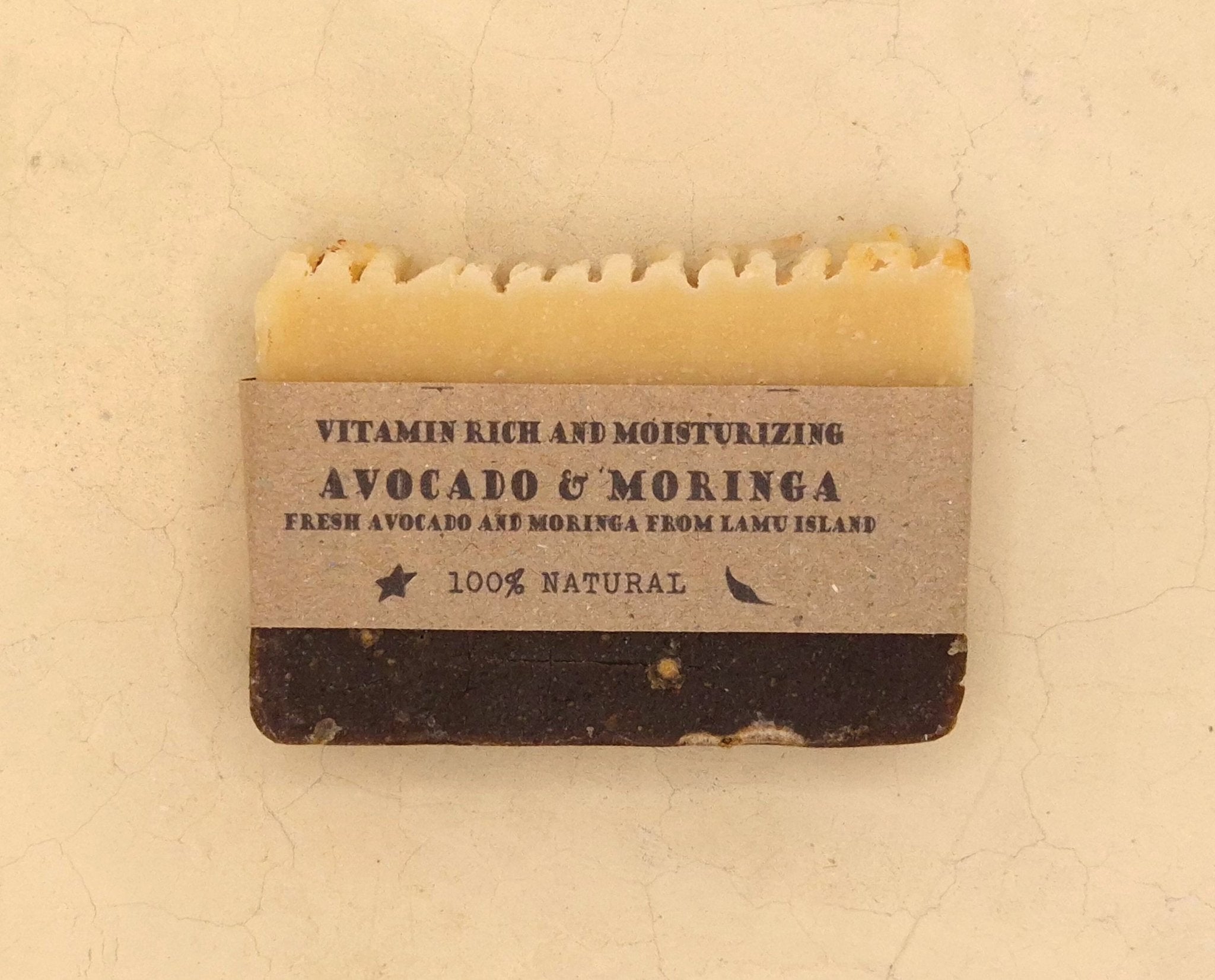 Avocado & Moringa Natural Soap – Handmade, Cold-Processed — Natural Lamu