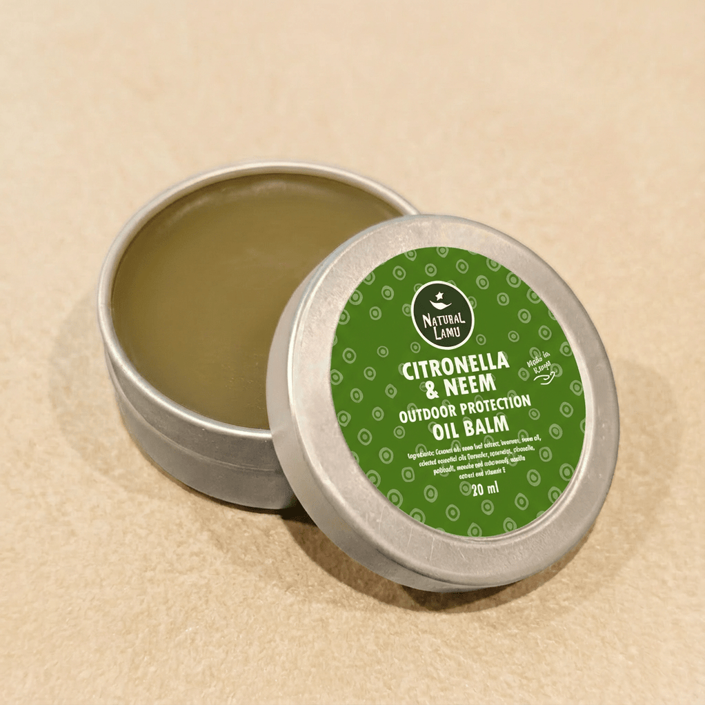 Citronella & Neem – OUTDOOR PROTECTION - Oil Balm (20ml) — Natural Lamu