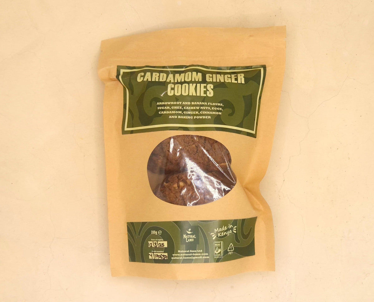 Cookies - Cardamon Ginger — Natural Lamu