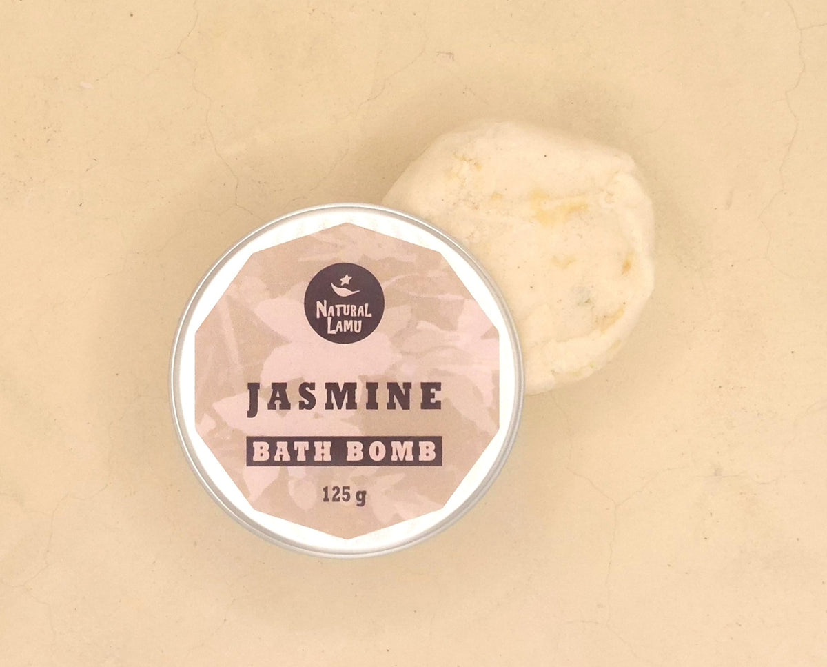 JASMINE BATH BOMB — Natural Lamu
