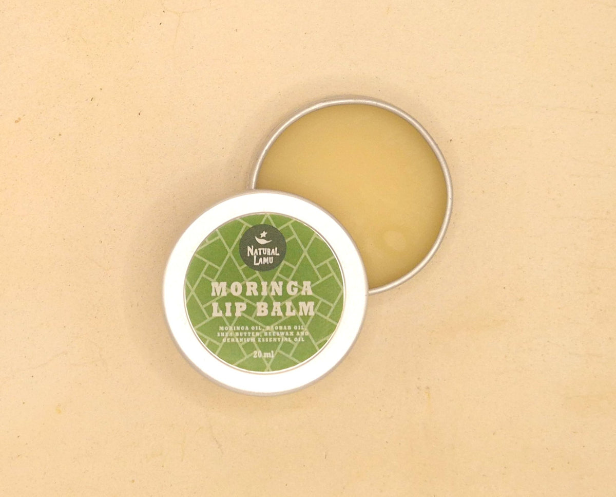 Moringa Lip Balm — Natural Lamu