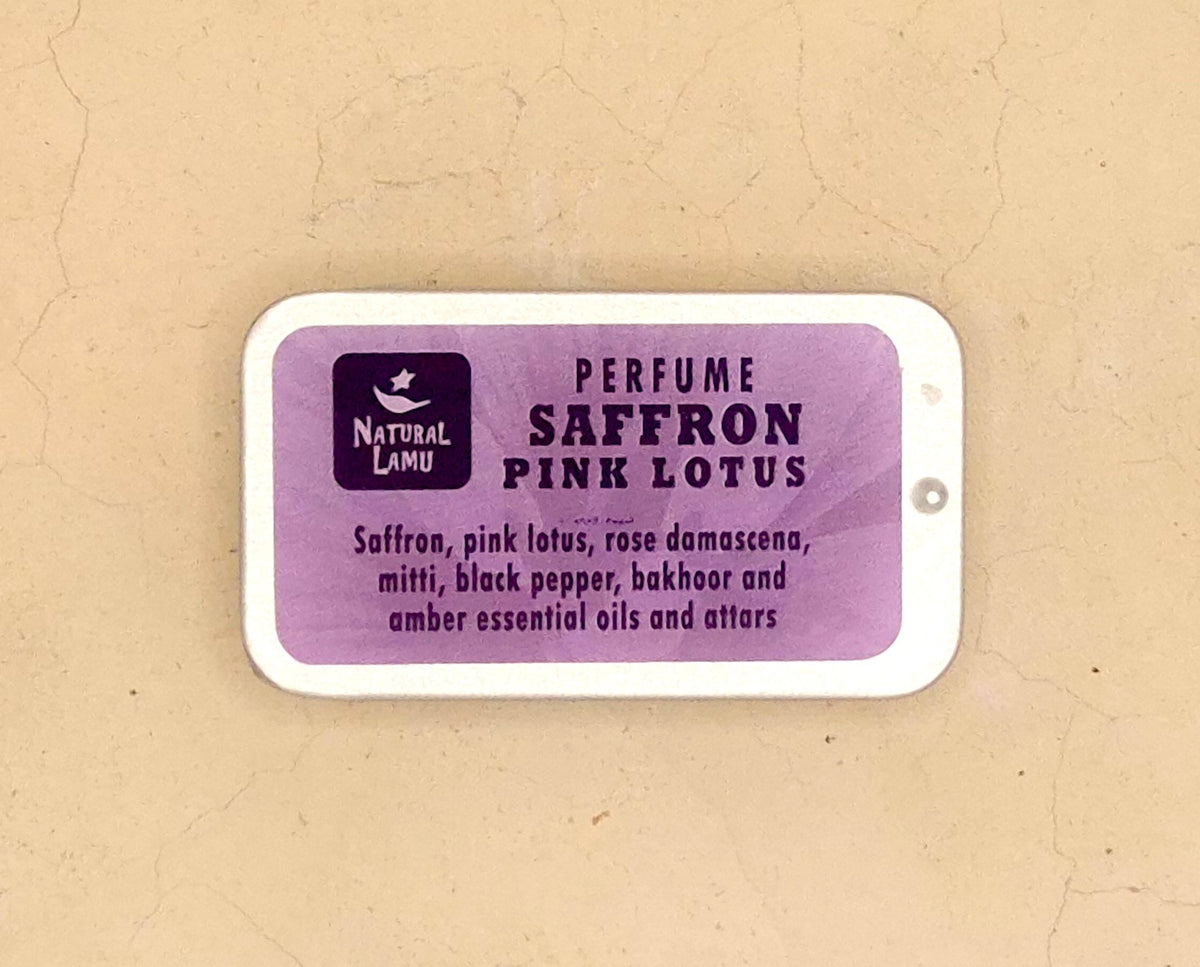 Saffron Perfume - Solid Fragrance — Natural Lamu